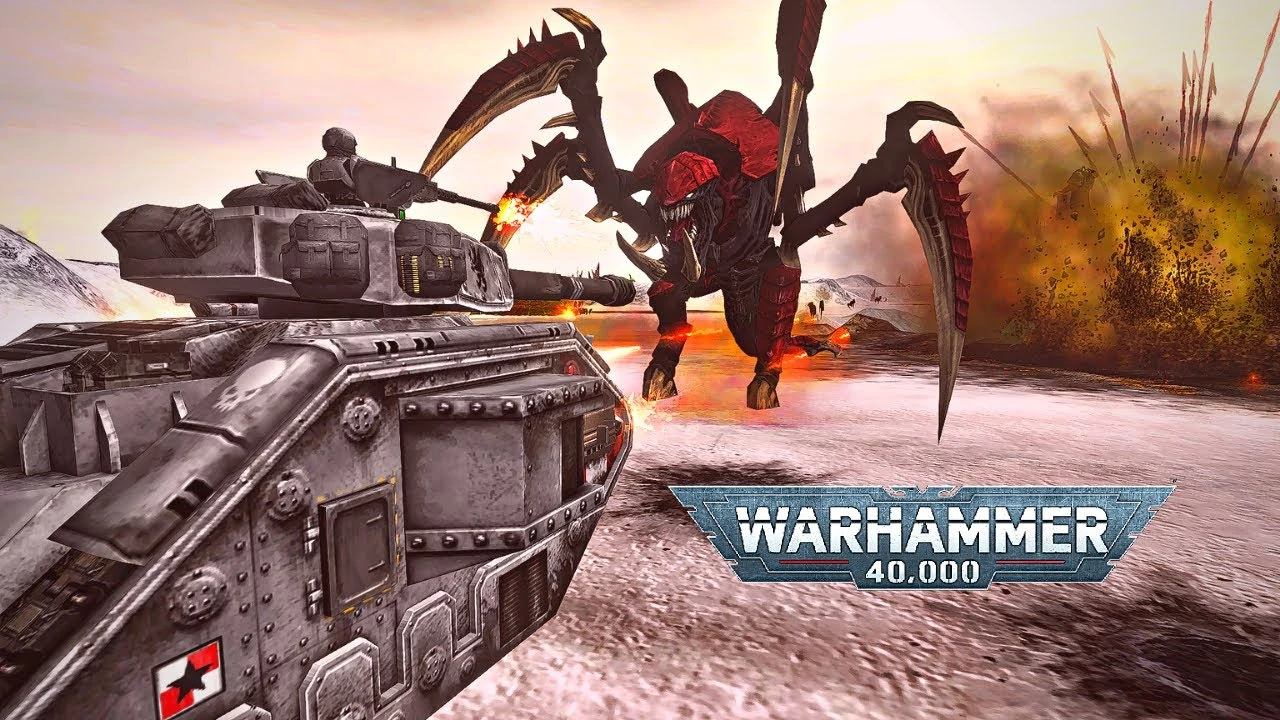 Ultimate Apocalypse Imperial Guards vs Tyranids Dawn Of War Soulstrom ...