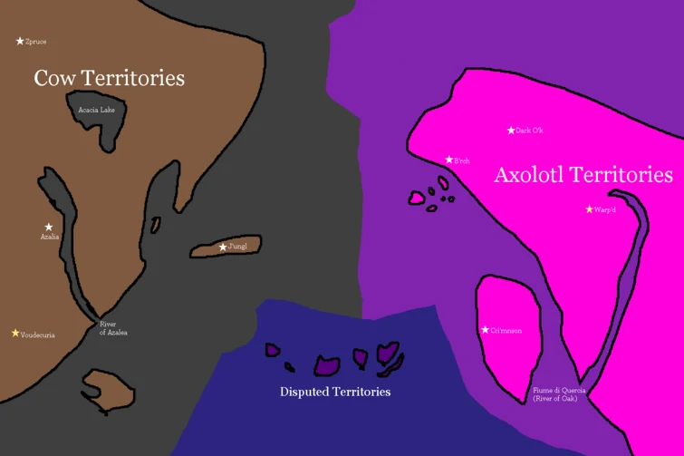AXO-COW WAR: Planning. | Fandom