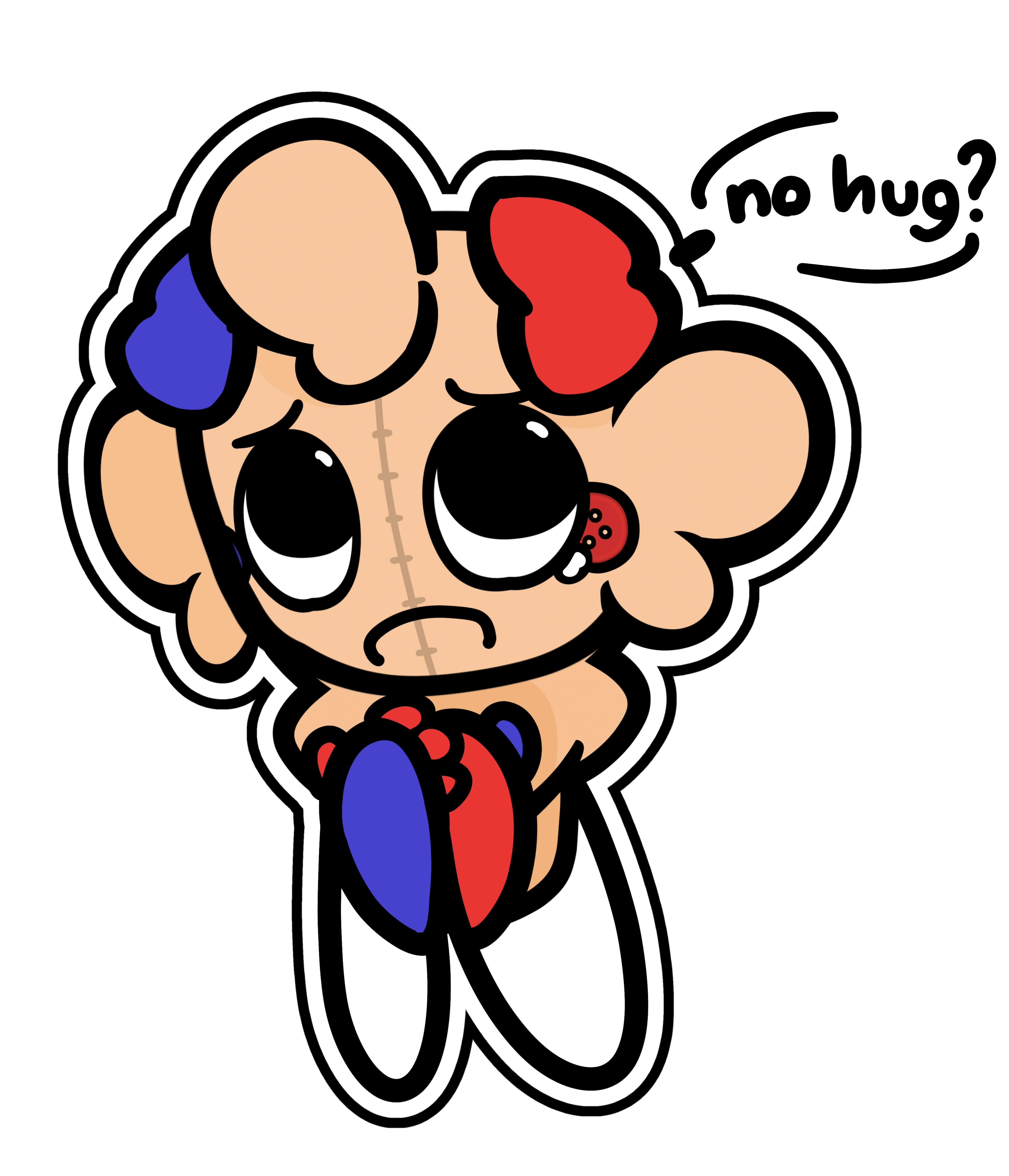 no hug? | Fandom