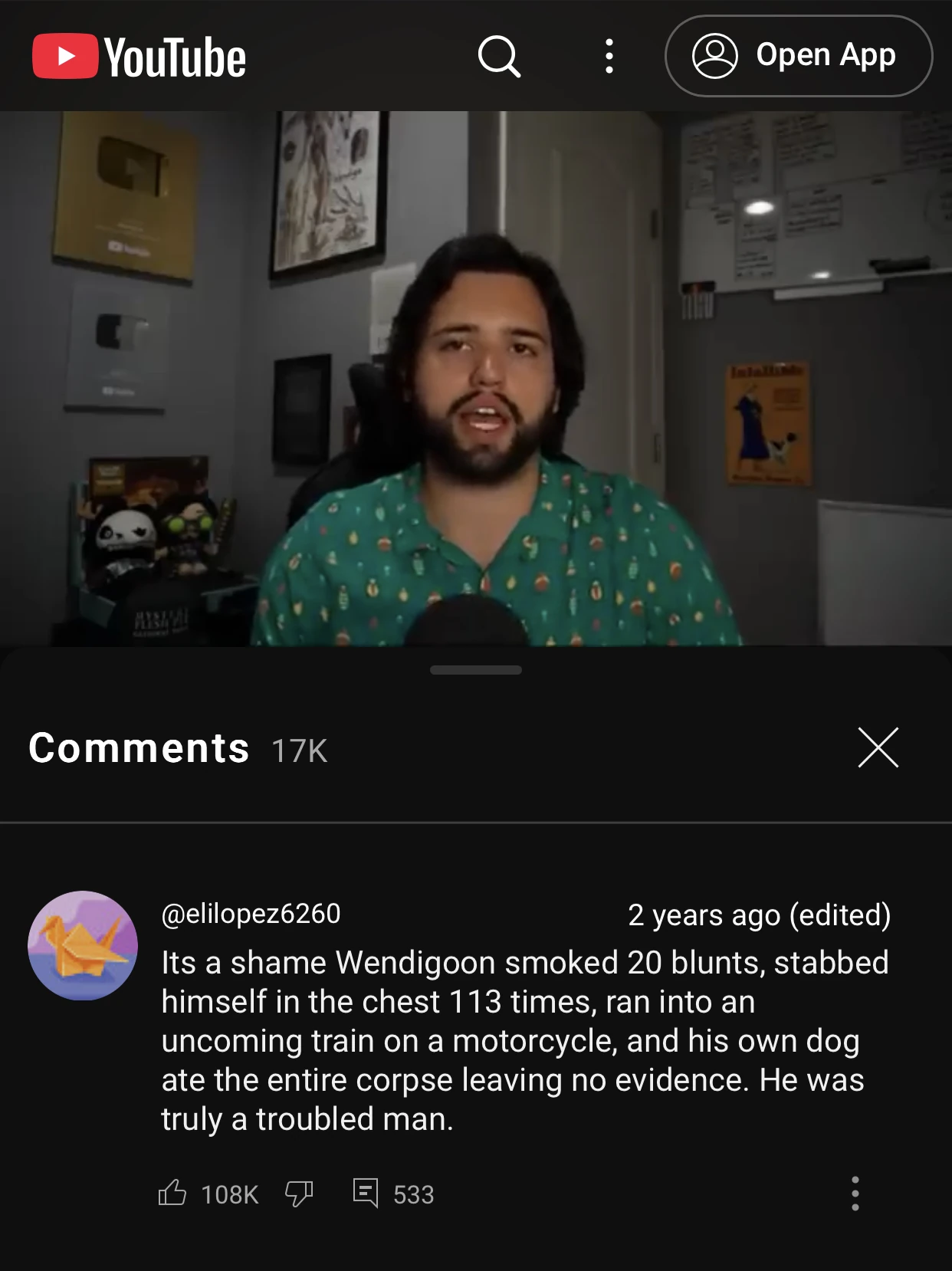 rip wendigoon | Fandom