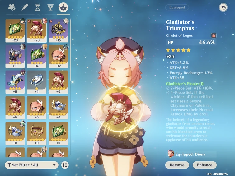 My Battery/Healer build for Diona (in progress) | Fandom