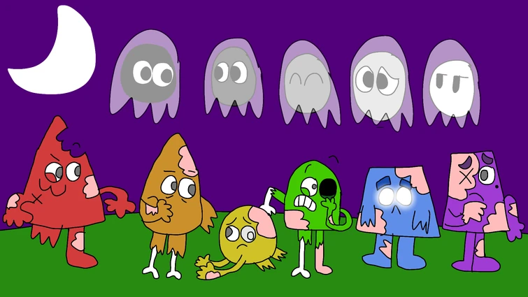 Colourblocks (early) Halloween fanart I've made | Fandom