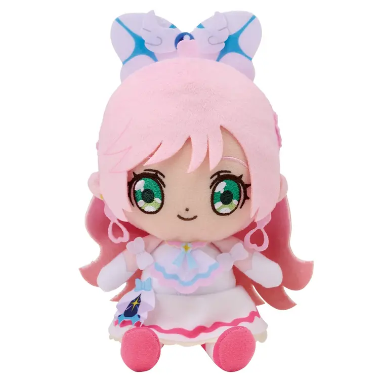 I like how the plushies of Cure Sky, Cure Prism and Cure Wing look just like the HUGtto plushies ...