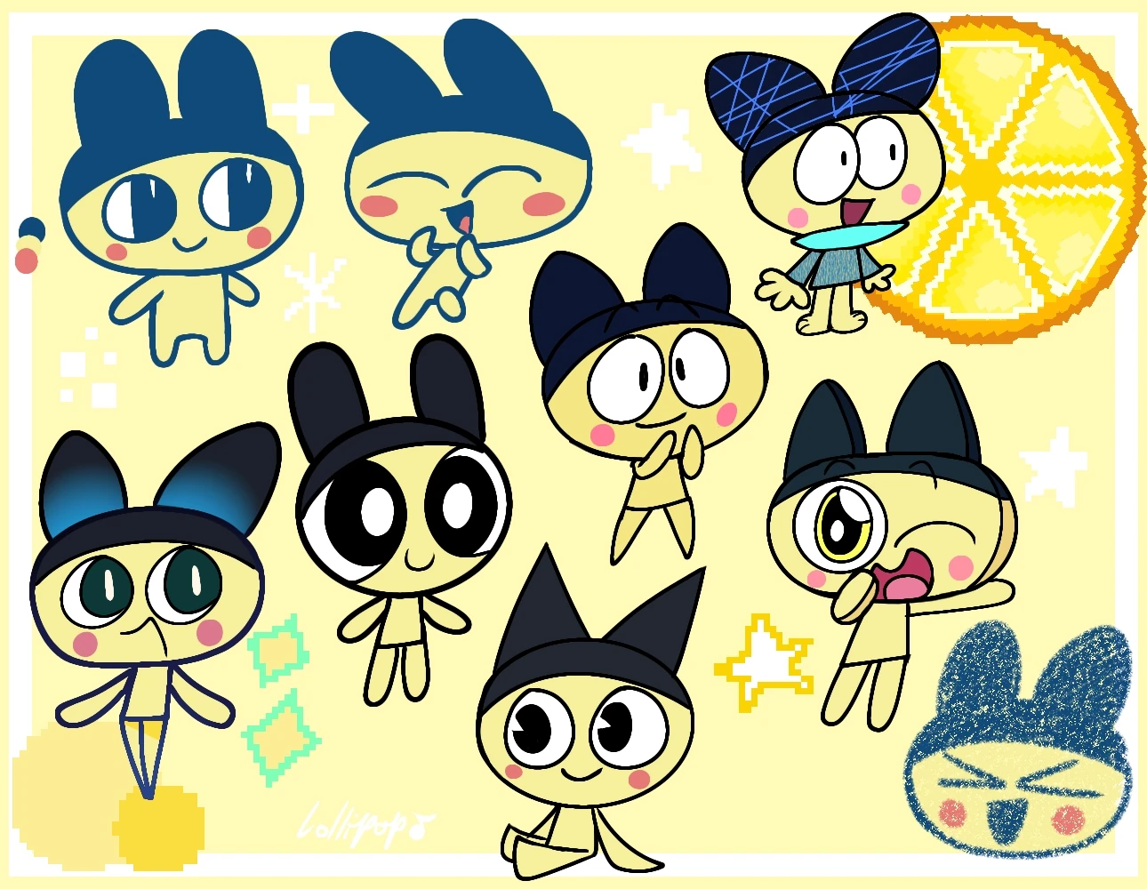 Made Mametchi in ibisPaint | Fandom