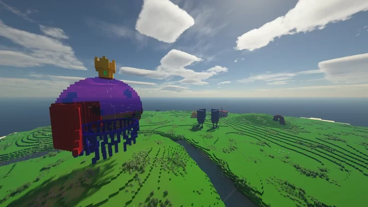 I used images and references to make the most accurate Spongebob map in ...