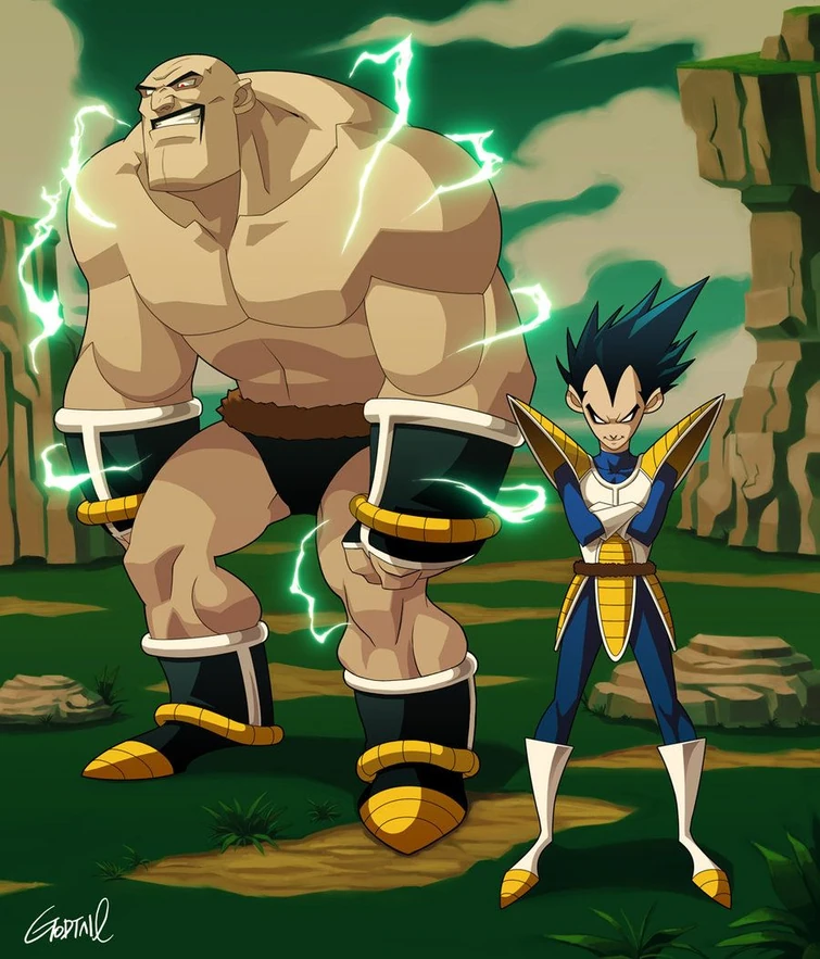 combatants from your #1 most wanted MU meet TFS! Nappa and Vegeta | Fandom