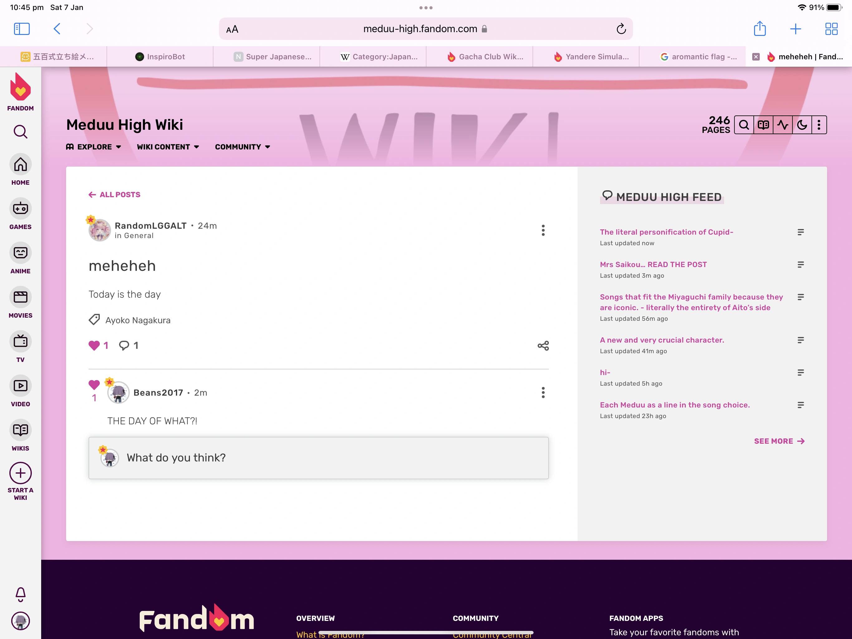 THE DAY OF WHAT?! | Fandom