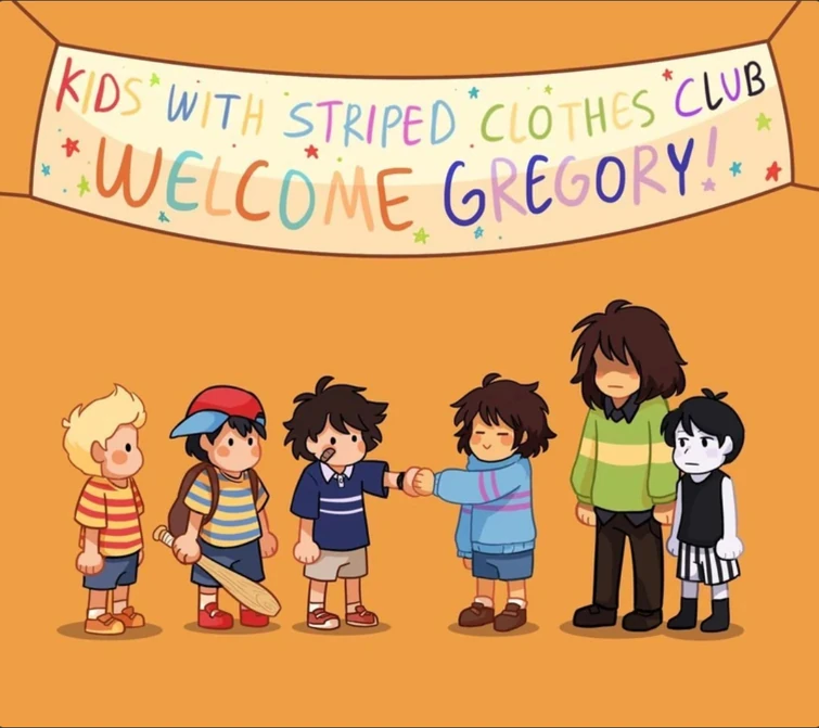 Ok. We Currently Have: Ness, Lucas, Frisk, Kris, Omori, And Now We Have Gregory | Fandom