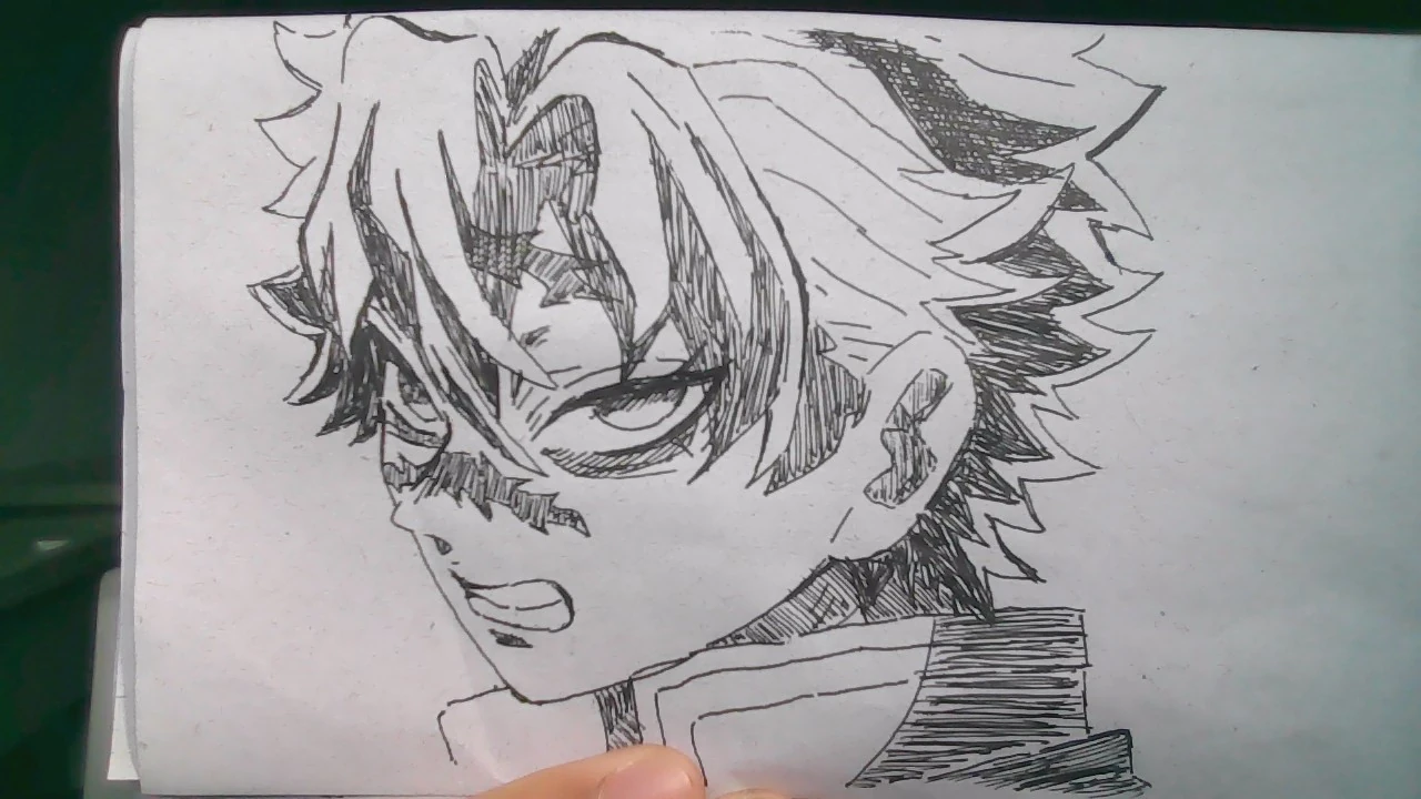 drawing Sanemi lol | Fandom