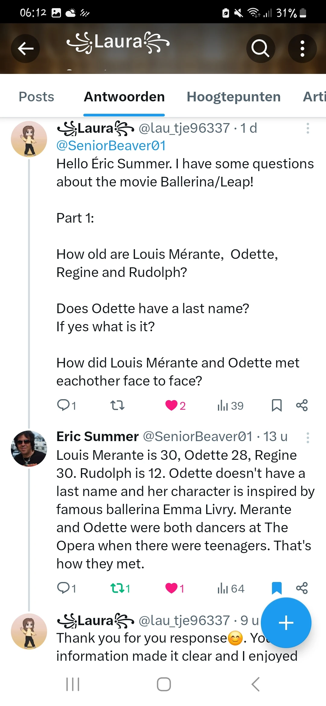 Information B/L | Fandom