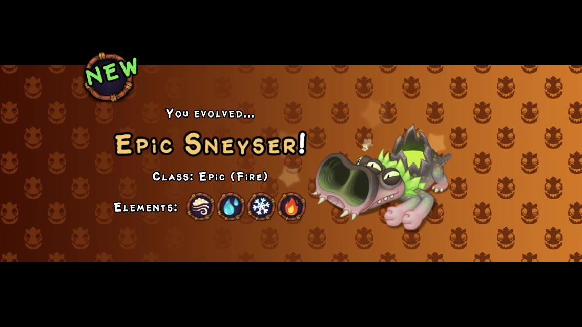 I evolved epic Sneyser! It took about 5 tries | Fandom
