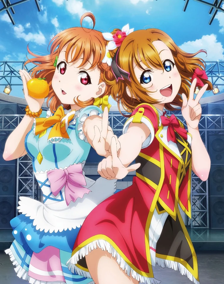 🧡Happy Birthday to Honoka Kousaka and Chika Tamaki. Both birthdays in August.🧡 | Fandom