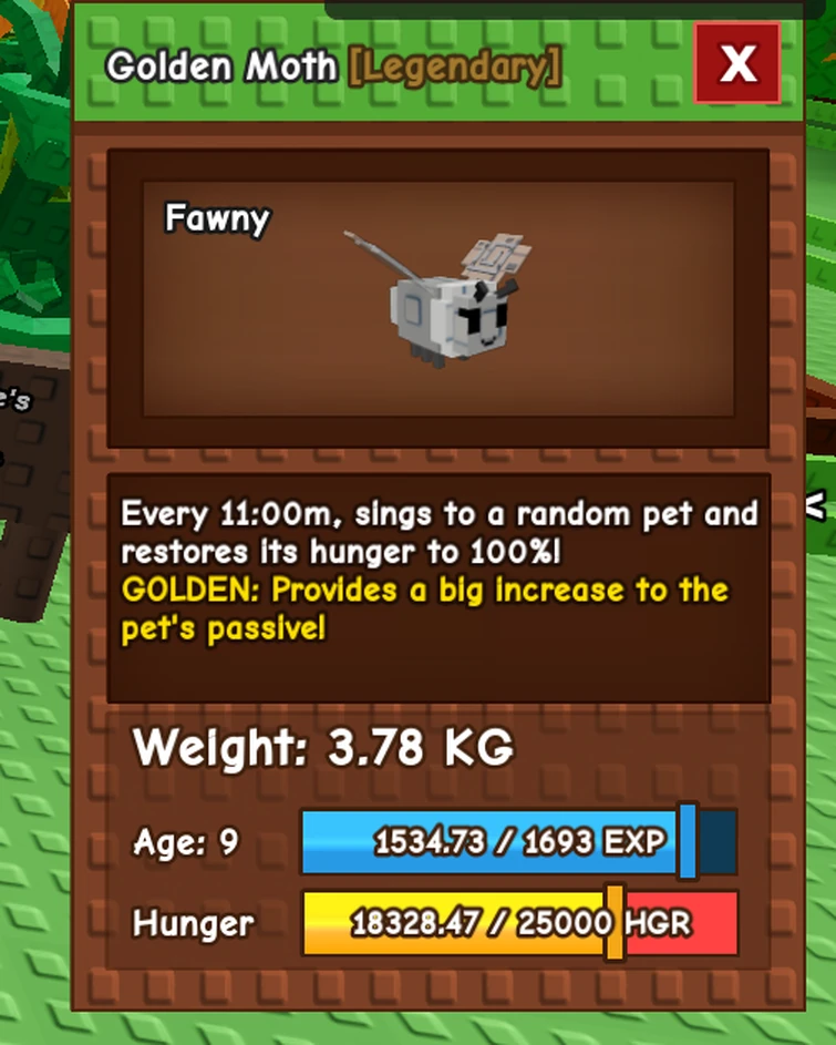 TRADING GOLDEN MOTH | Fandom