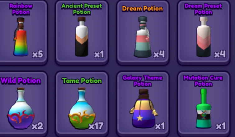 LF: Robux elemental potions and pst colour pots | Fandom