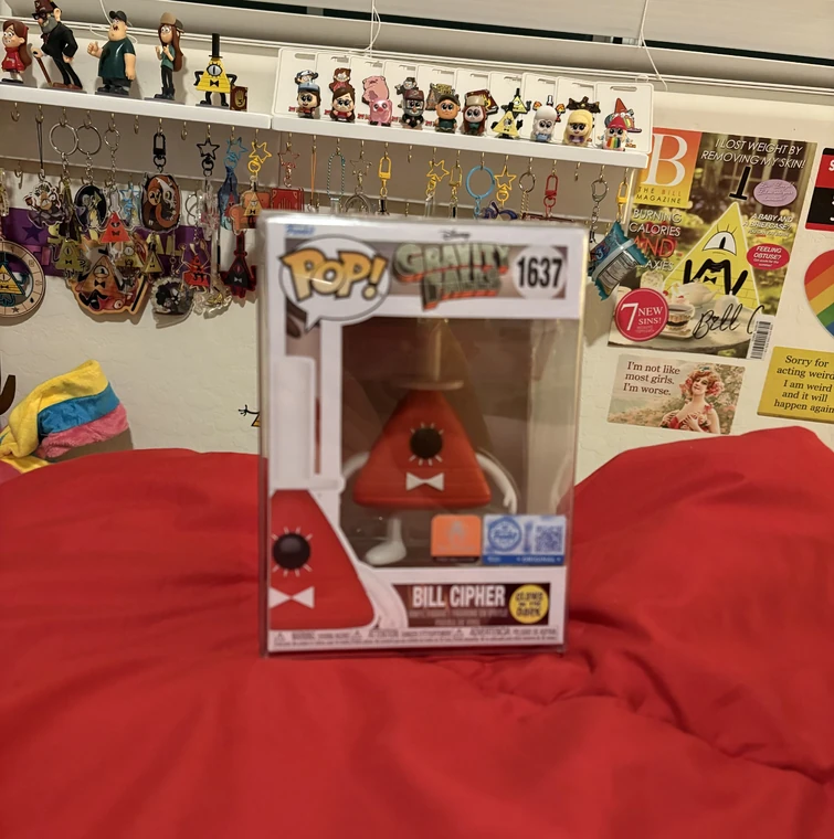 MY ANGRY BILL CIPHER FUNKO POP FROM TOY TEMPLE ARRIVED YESTERDAY!!! 😍😍😍 ...