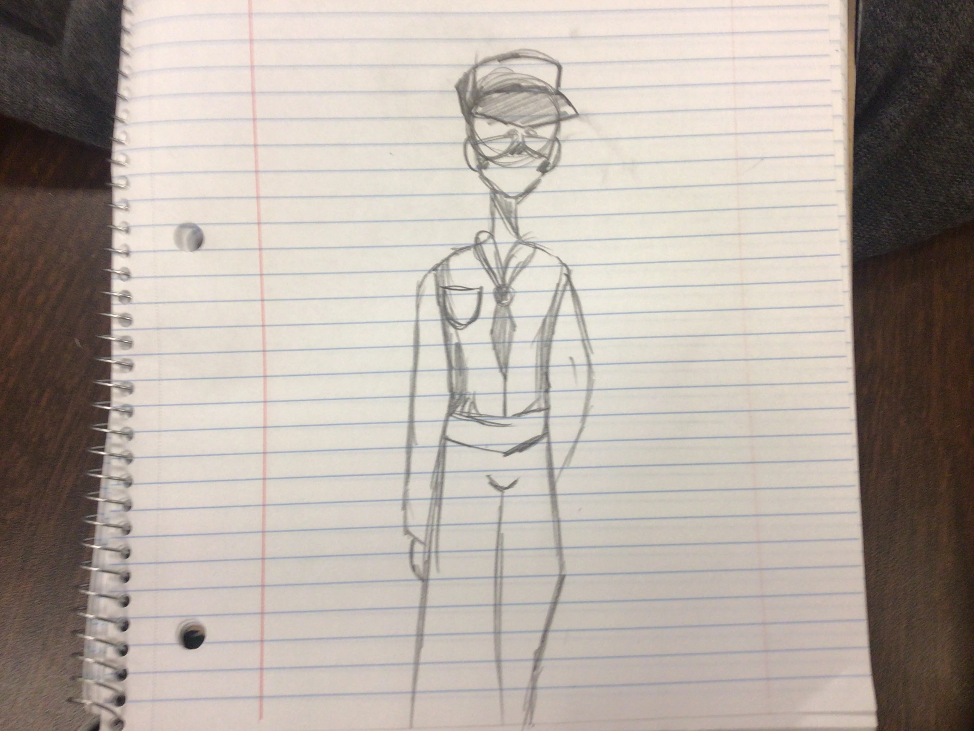 School doodle should I make this a security guard | Fandom