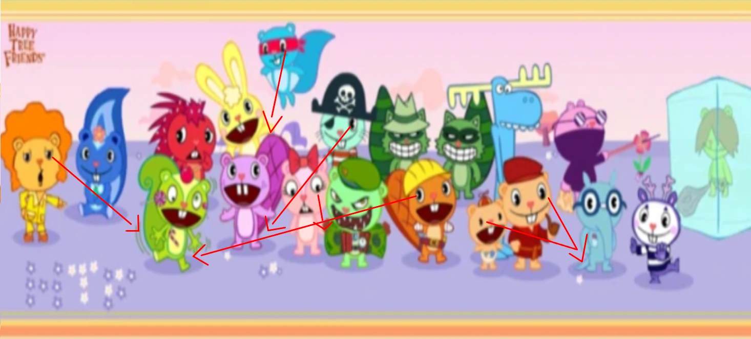 WHY IS THE HAPPY TREE FRIENDS LOOKING AT THE OTHERS' CAKE?! | Fandom