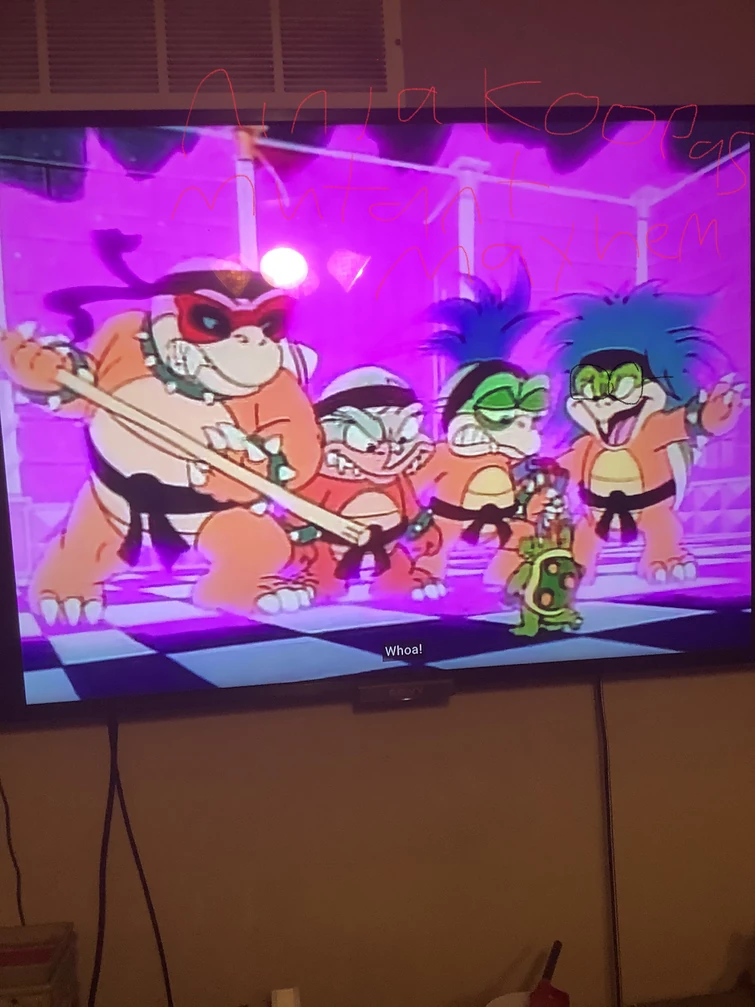 Sneaky lying cheating giant ninja koopas mutant mayhem | Fandom