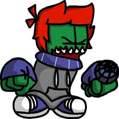 so i drew Tricky in a different style | Fandom