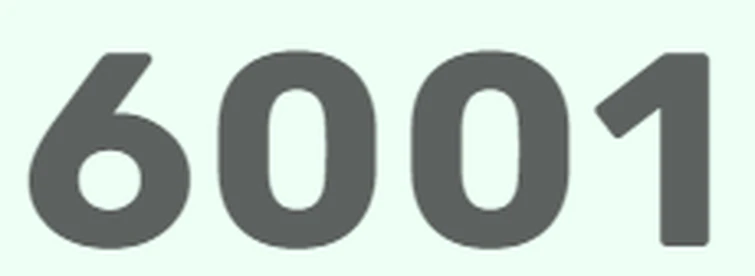 6001 | Fandom