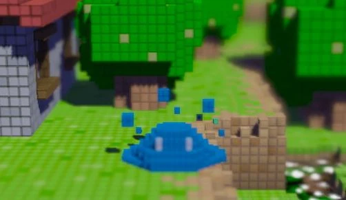 Bluesy the Slime | 3D Dot Game Heroes Wiki | Fandom