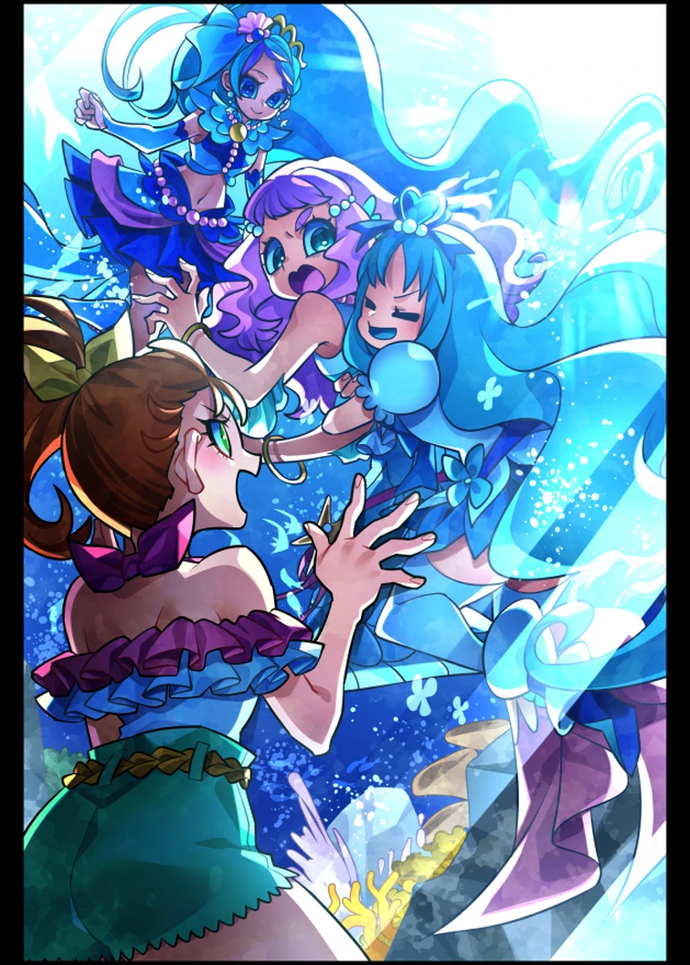 PreCure Art Showcase (Part 2, small horror warning!!) | Fandom