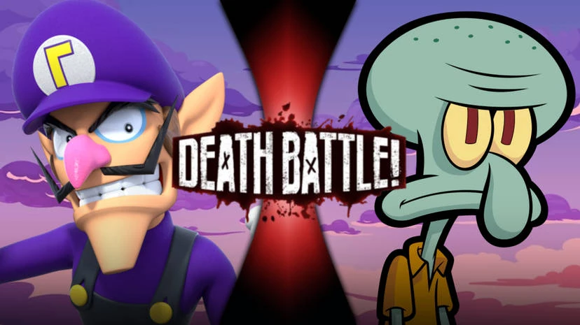 Waluigi VS Squidward Tentacles (Super Mario VS SpongeBob SquarePants ...
