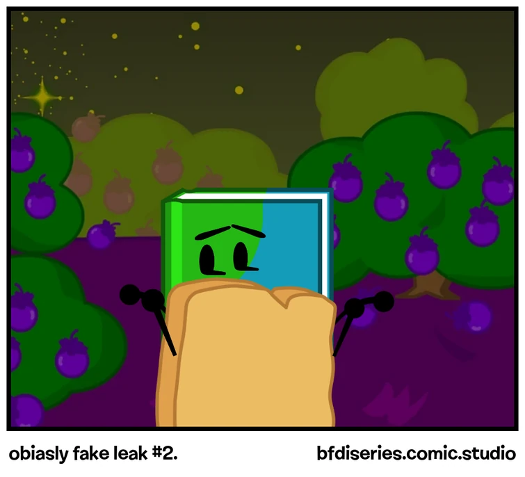 another fake bfdia leak for you *aka more wood book art* | Fandom