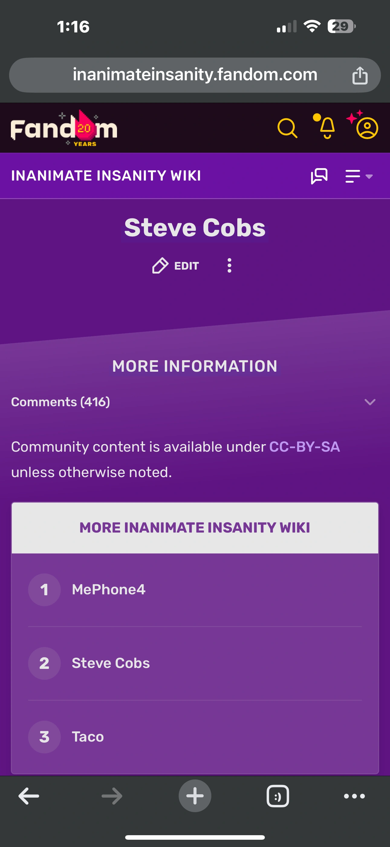 Guys someone vandalized Steve Cobs | Fandom