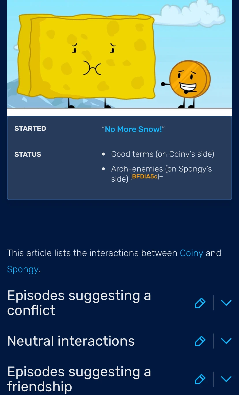 Coiny and Spongy Interactions never happened. Here’s proof: | Fandom