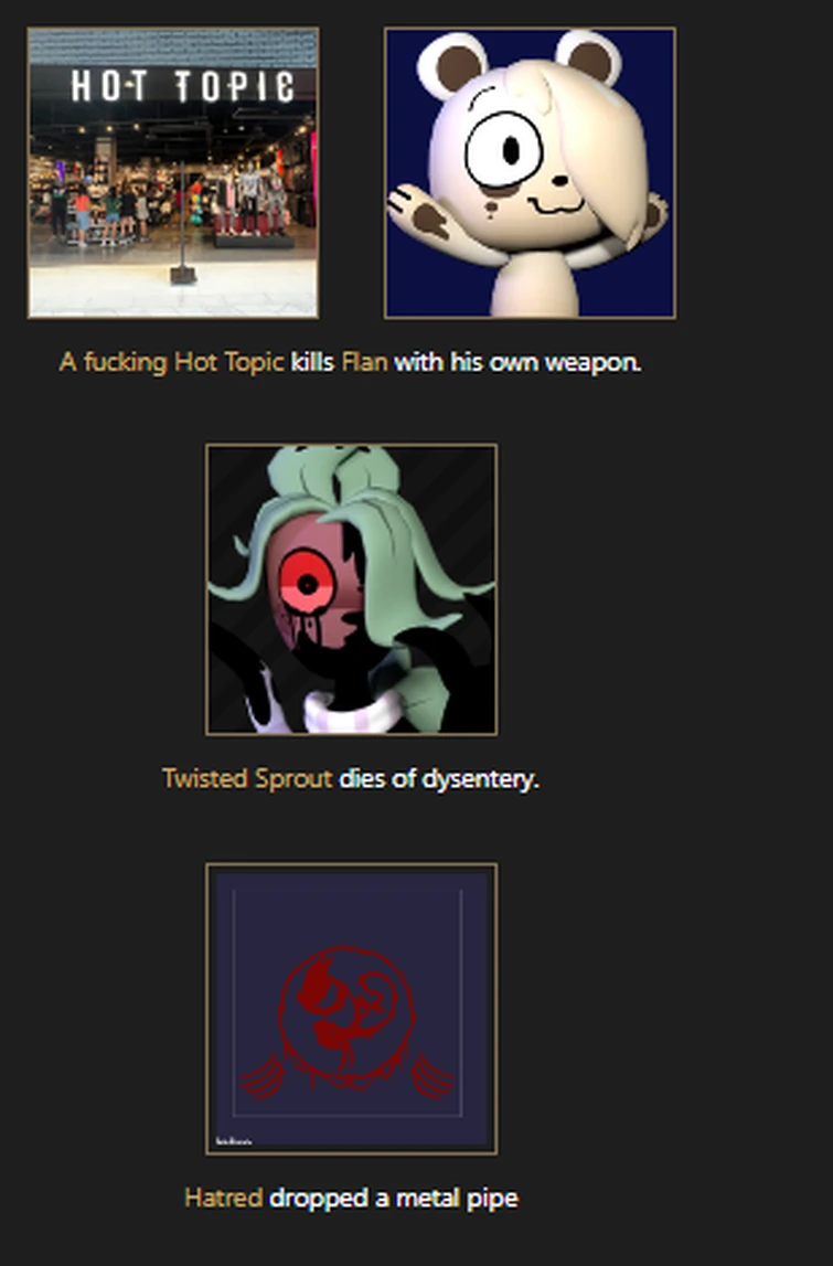 Multi-Fandom Hunger Games: Night 1 | Fandom