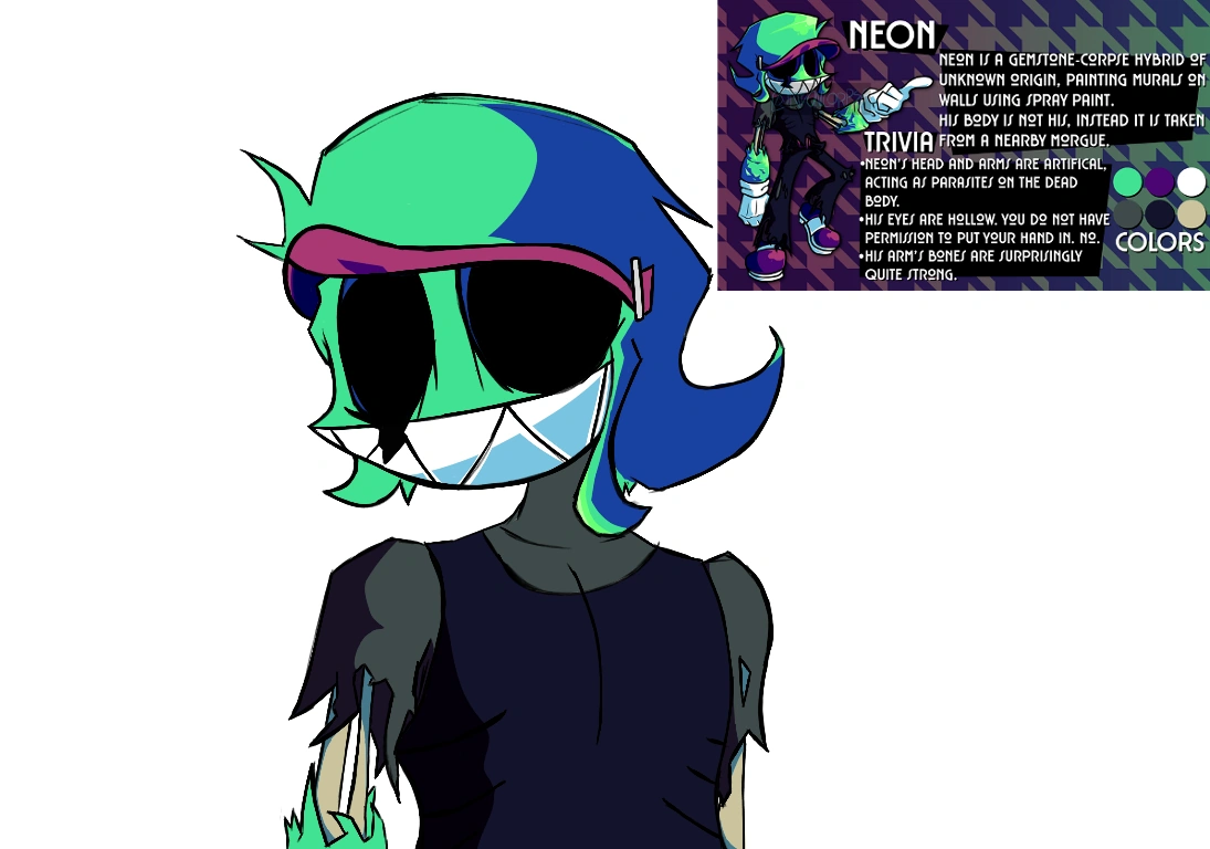 neon, the shading is torturing me rn | Fandom