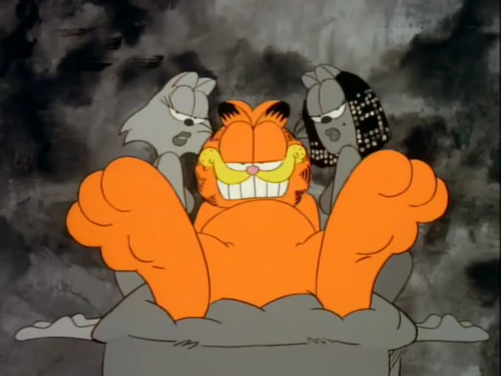 The weirdest shot in the Garfield Rap | Fandom