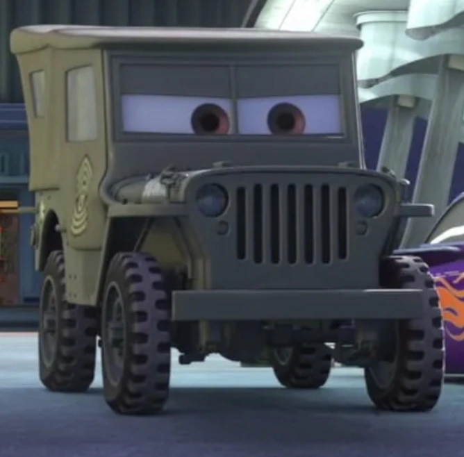 Sarge (Pixar's Cars) | The 3D-Computer-Animated Wiki | Fandom