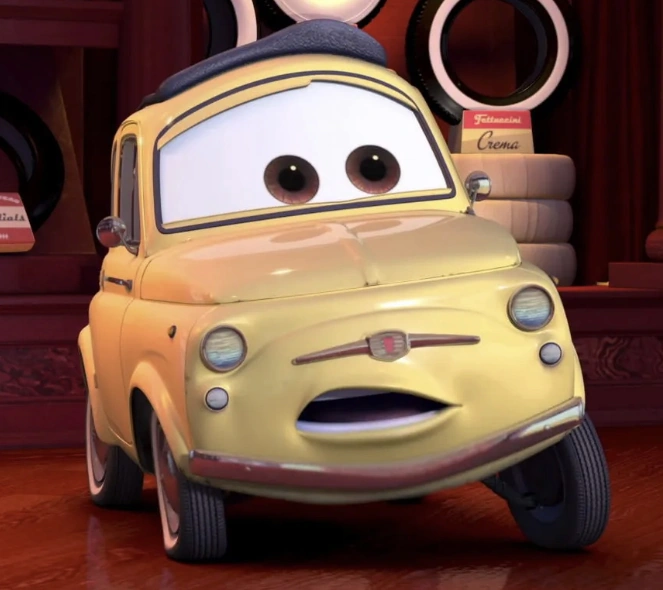 Luigi (Pixar's-Cars Franchise) | The 3D-Computer-Animated Wiki | Fandom