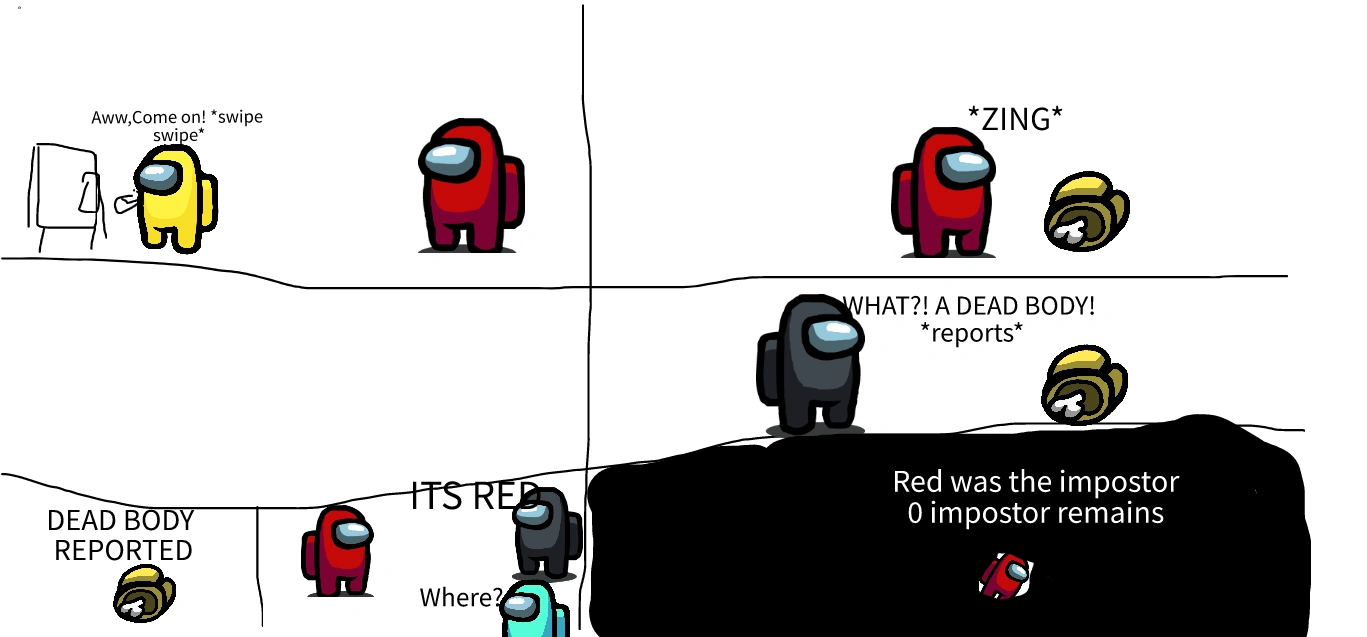 Here a Comic about among us! Enjoy! | Fandom