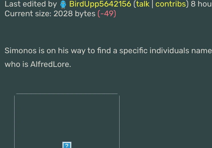 What did I do wrong, actually? I mean, my PFP is a literal number but I ...