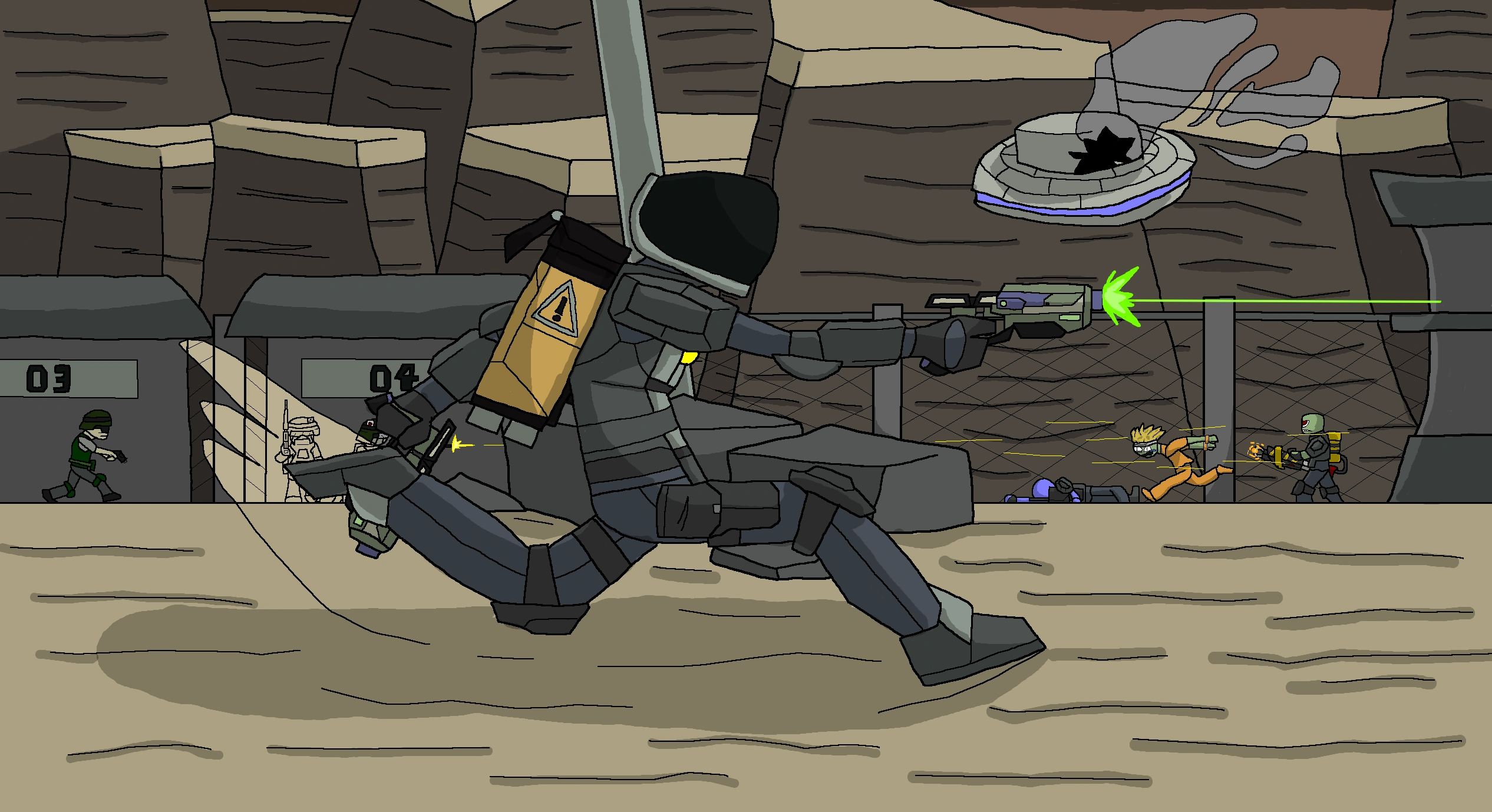 "Runnin' and Gunnin' | Fandom