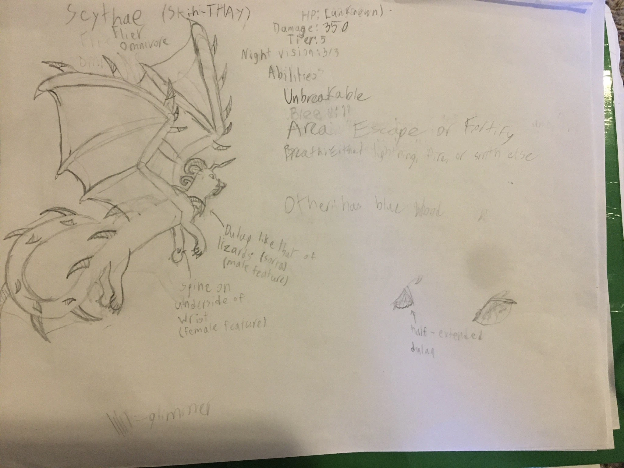 One of my CoS creature concepts (didn't have time to post them all ...