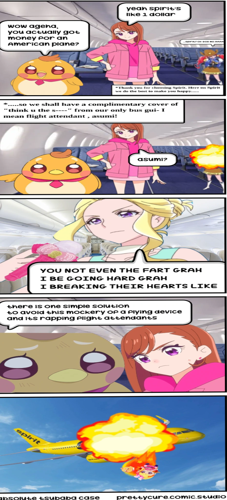 tsu baba witnesses the horrors of spirit airlines + slightly formal reintroduction | Fandom