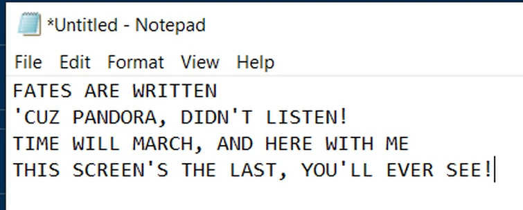 IN THE NOTEPAD | Fandom