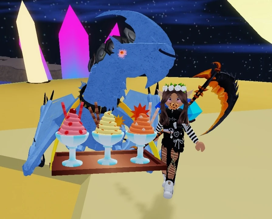 Mizu offers you a free sundae! Want one? | Fandom