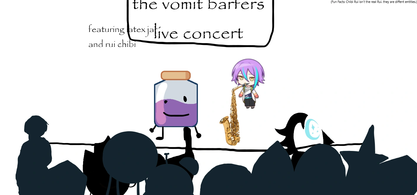 vomit barfers live concert - TPC 2 leak | Fandom