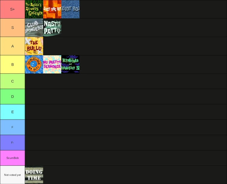 Spongebob season 3 voting game #10 | Fandom