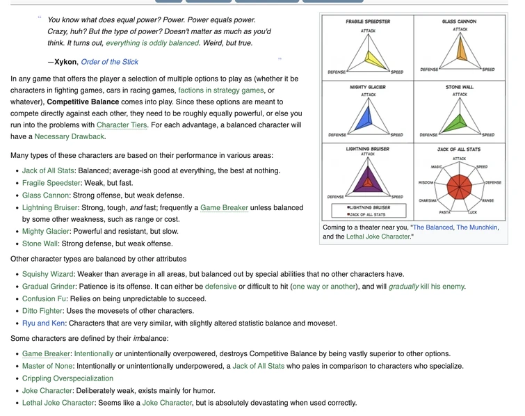 Classifying the towers of TBBF based on this Competitive Balance chart ...