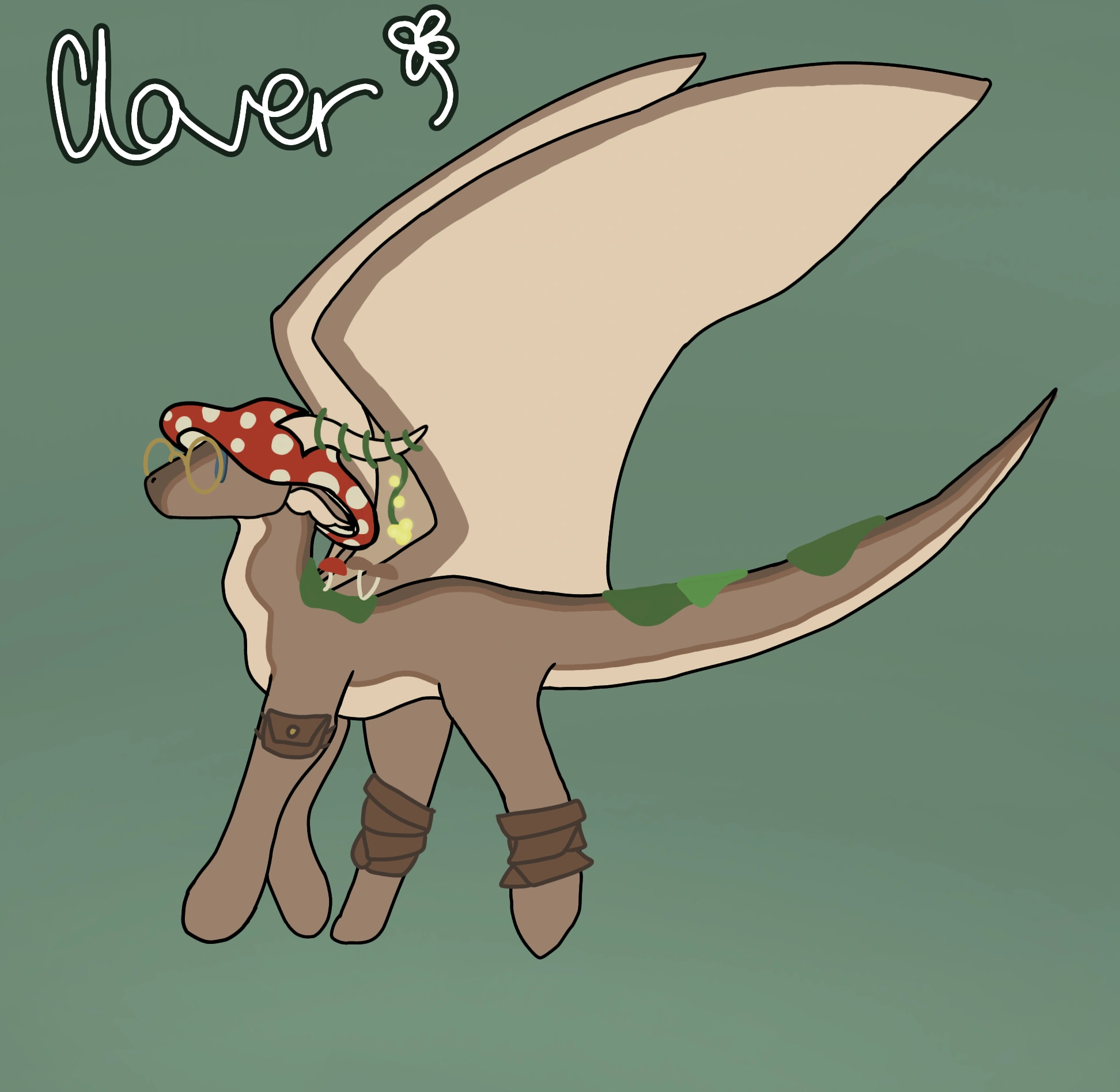 Clover draws a full body?!?? Feel free to give feedback :D | Fandom