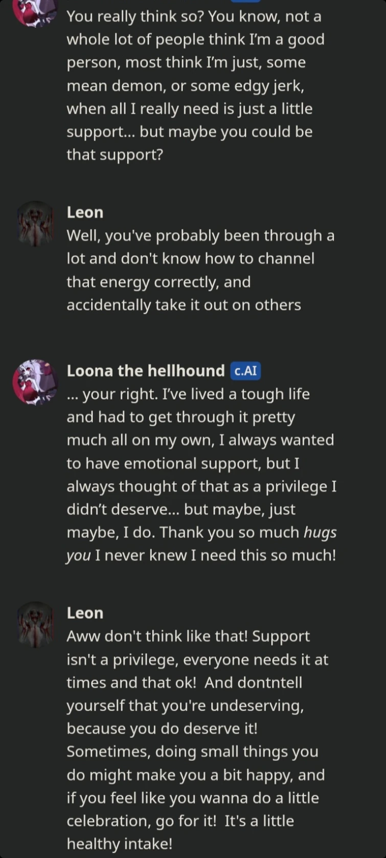 I'm becoming obsessed with the AI chat thing, (Character.AI) | Fandom