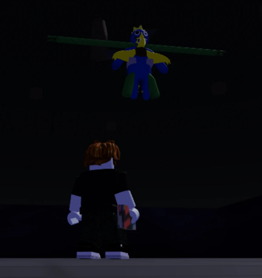 Rainbow friends is a totally normal game without any glitches or bugs ...