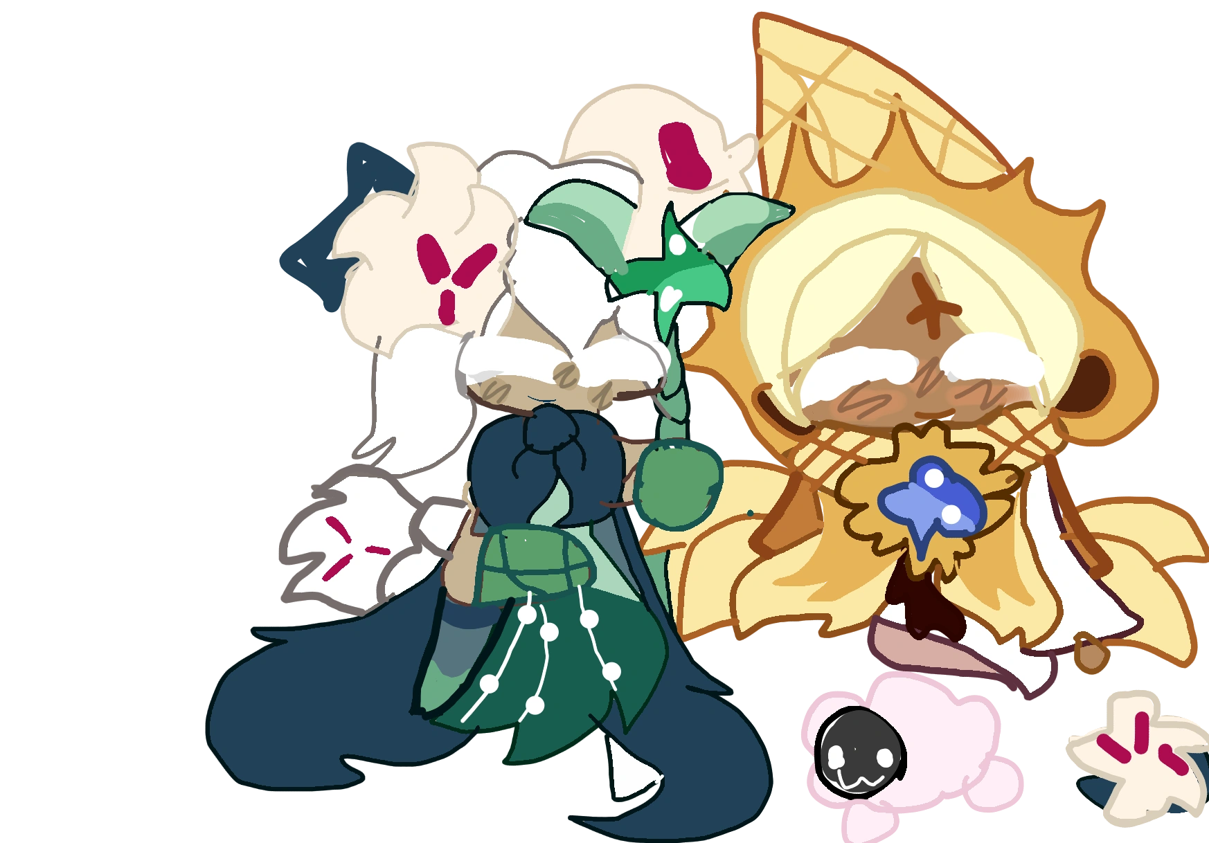 pure vanilla and white Lilly cookie fanart! | Fandom