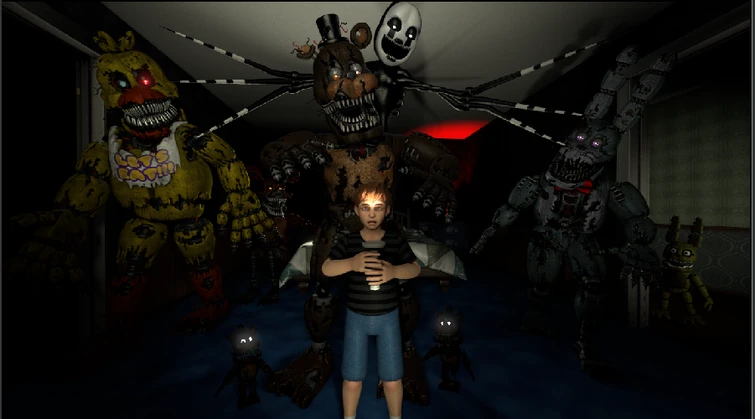 Fnaf 4 SFM POSTER DONE!!! :) | Fandom